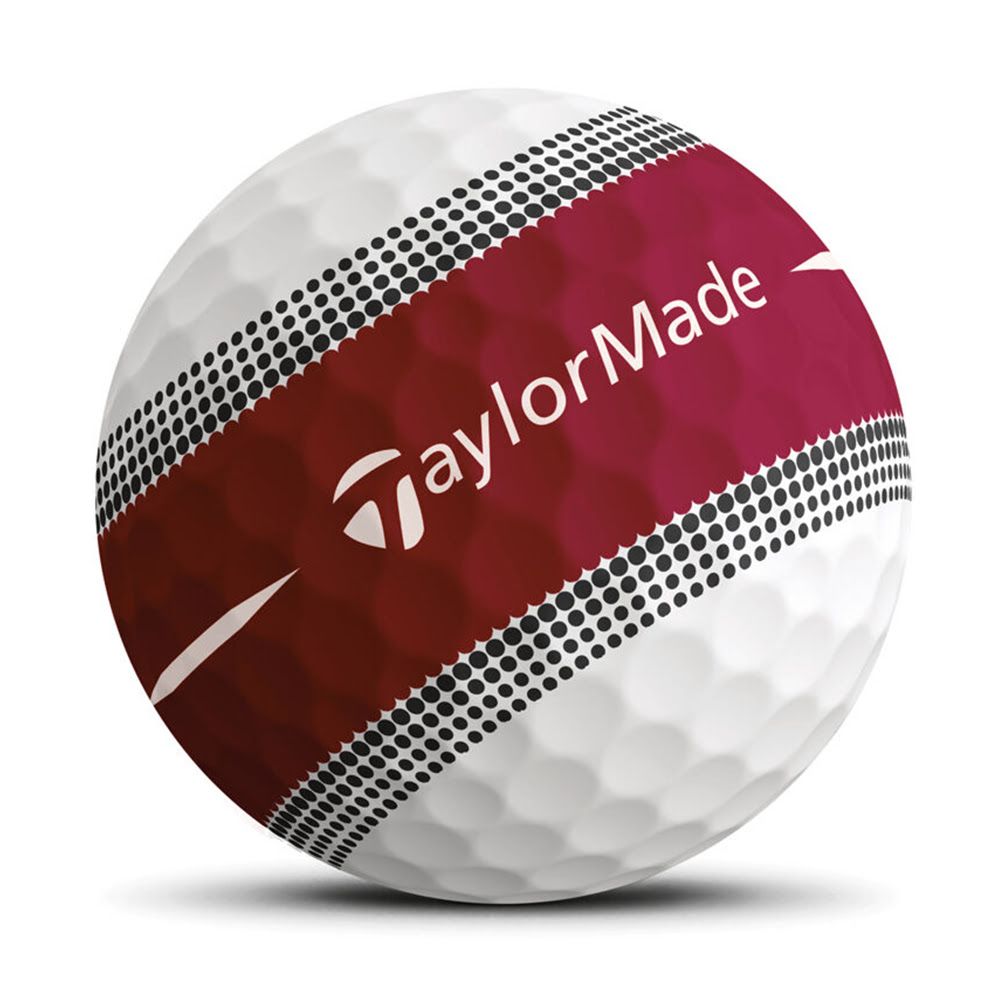 TAYLORMADE Tour Response Stripe Golf Balls - Multi Color - Golf Gliders